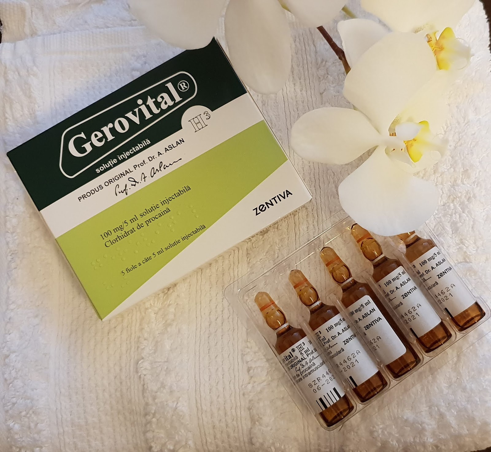 Gerovital H3 Tabletas y Ampollas Dr Ana Aslan en México