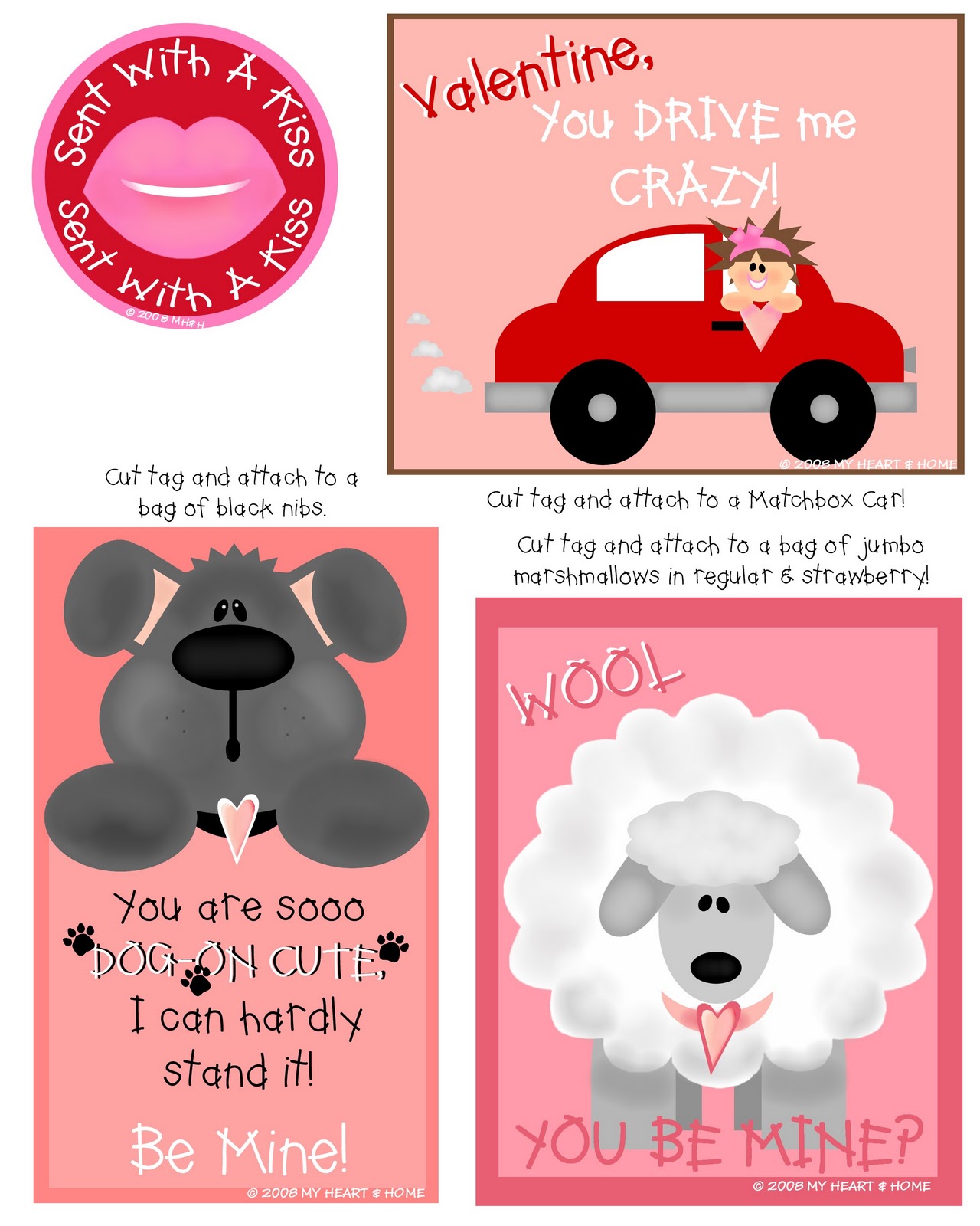 Prepared NOT Scared!: Valentine's Day Love Notes Heart Attack