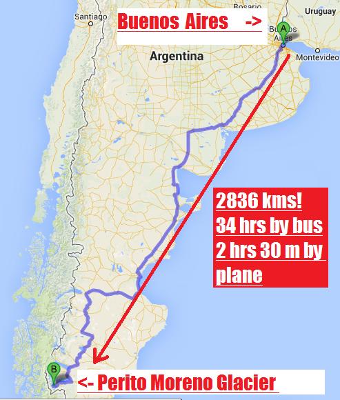 HOW TO GO TO EL CALAFATE AND VISIT PERITO MORENO GLACIER