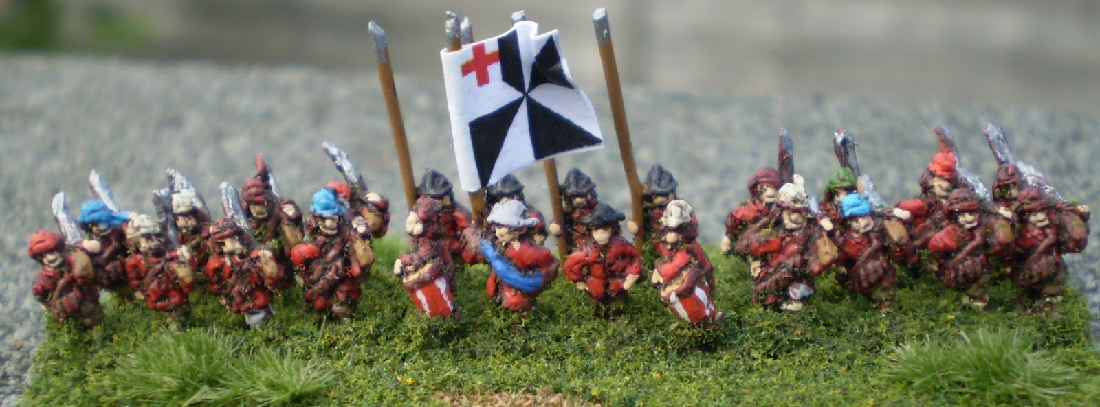 3D Military Art: Sir Allan Apsley's Regiment of Foote