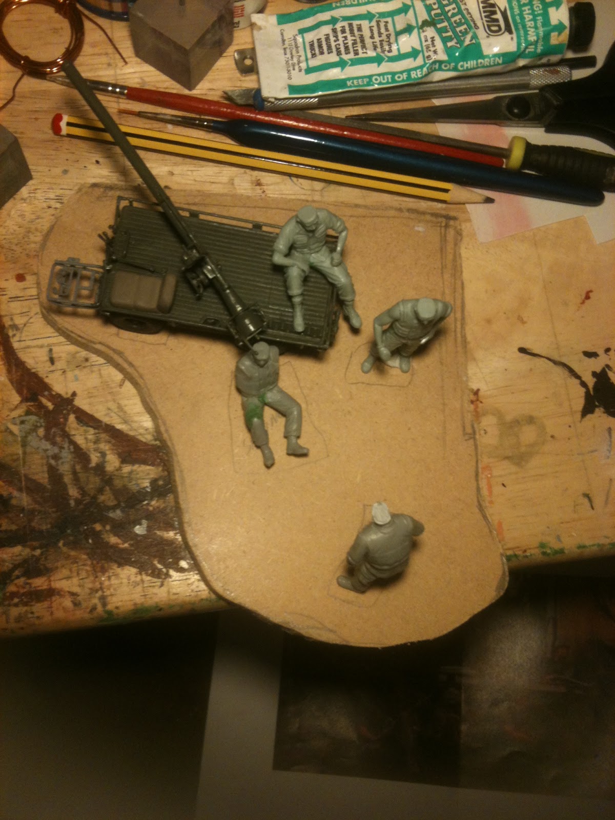 Scale Model Workbench: Vietnam Mule Diorama
