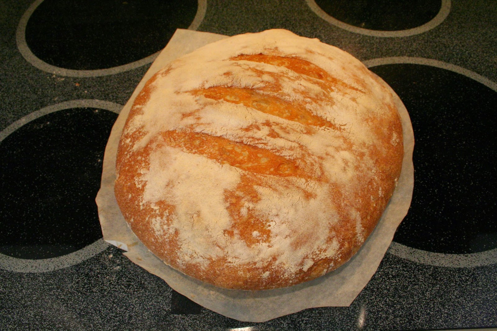 Whispers From Elizabeth: Cooking With Food Storage: No Knead Artisan Bread