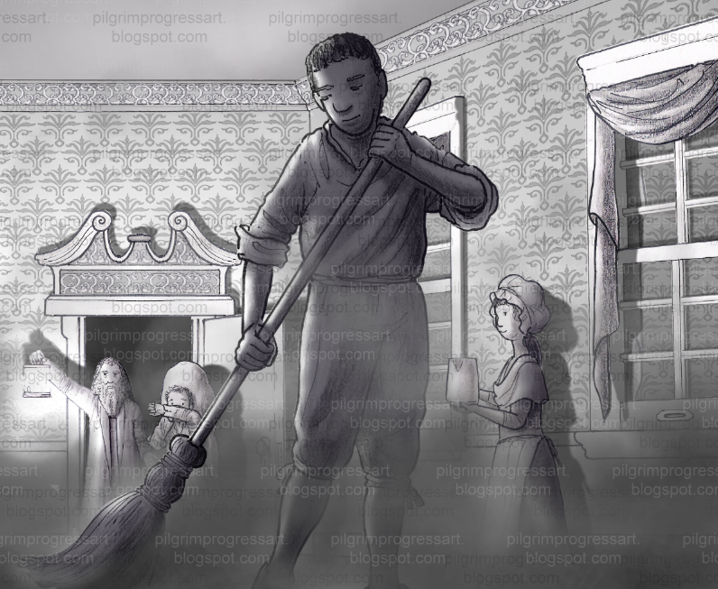 Illustrating Pilgrim's Progress: 11) The interpreter's House (The dusty ...