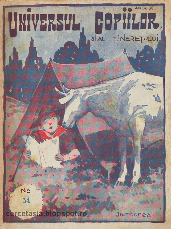 Cercetăşia României: "Universul copiilor" si "Cei trei cercetasi"