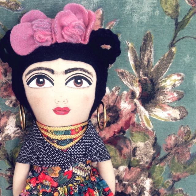 Lino Forest - Mixing Craft and Colour.: Frida