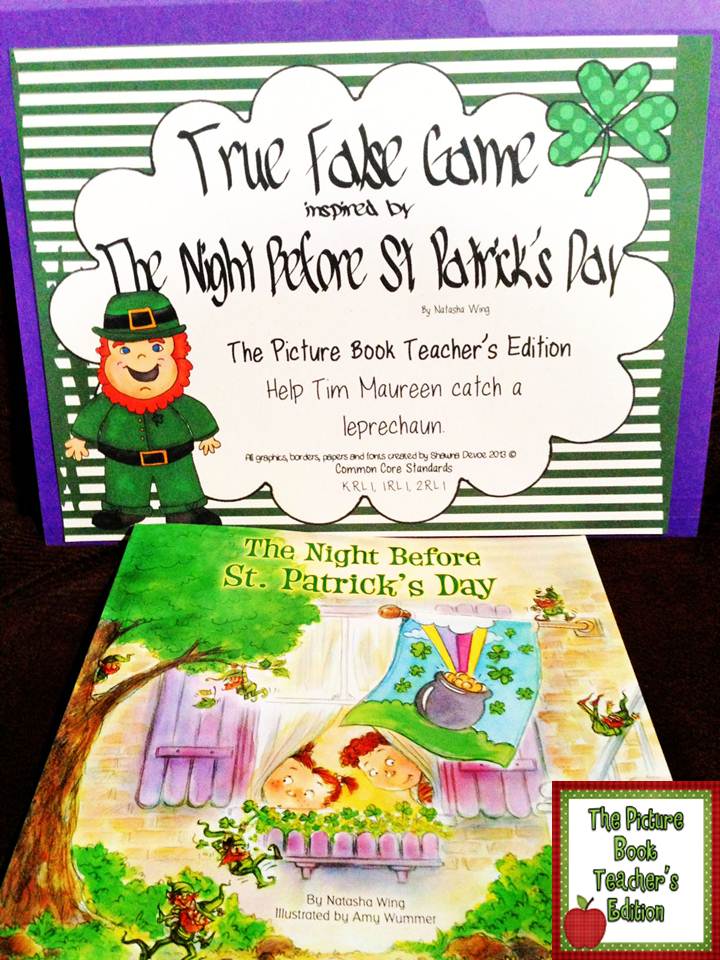 The Night Before St. Patrick's Day by Natasha Wing - Teaching Ideas ...
