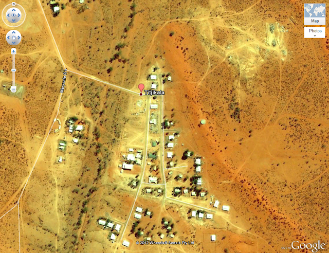 Scratch and Wander: Titjikala from the sky