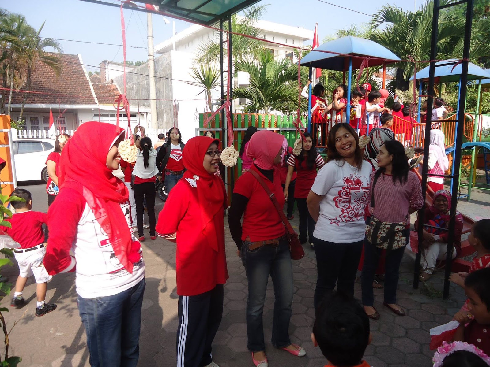 GAMBAR DAN FOTO-FOTO MOMENT PERINGATAN PROKLAMASI 17 AGUSTUS ANAK PAUD ...