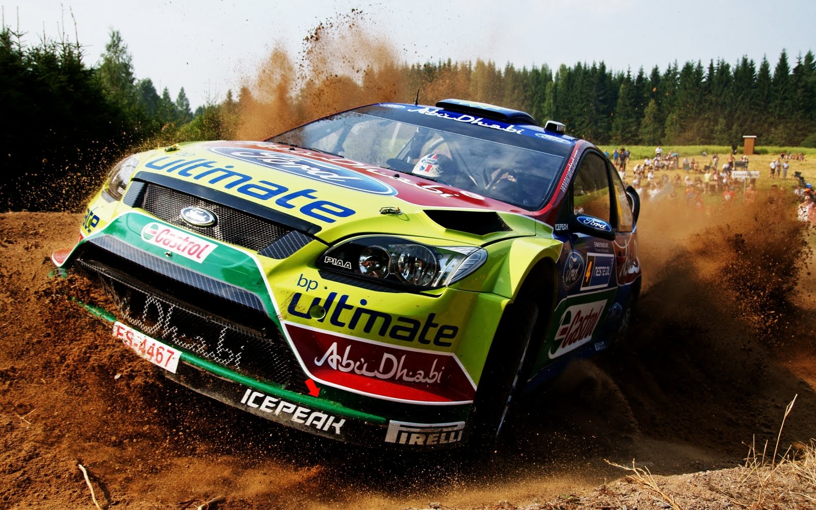 Ford Focus dirt racing car HD Wallpaper ~ The Wallpaper Database