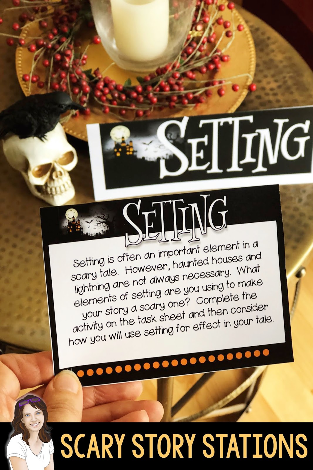 Halloween Writing for Secondary English - Learning in Room 213