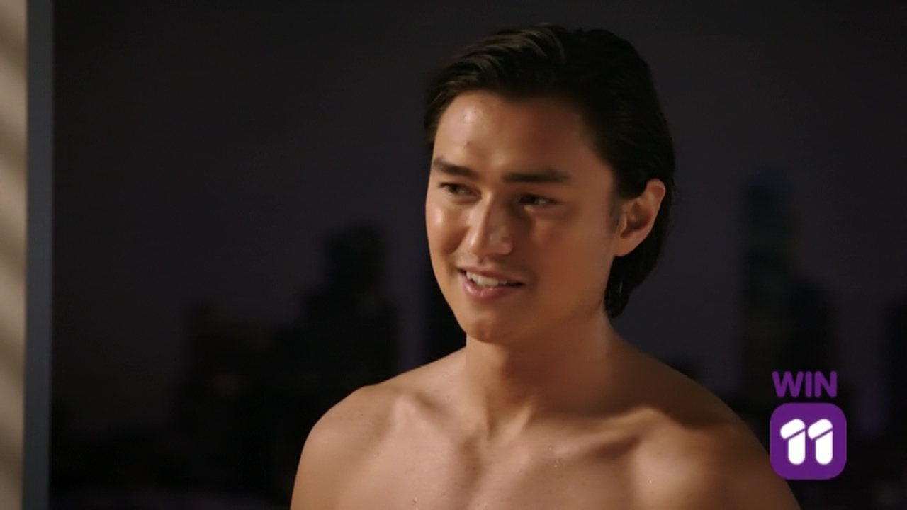 ausCAPS: Tim Kano shirtless in Neighbours