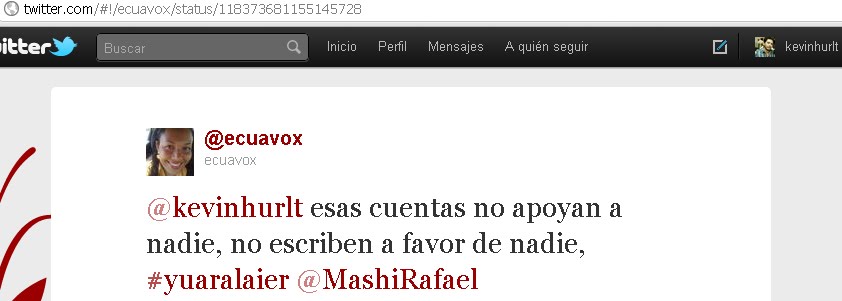 kevinhurlt/ Rafael Méndez Meneses: Ecuabots y #TrollsEc