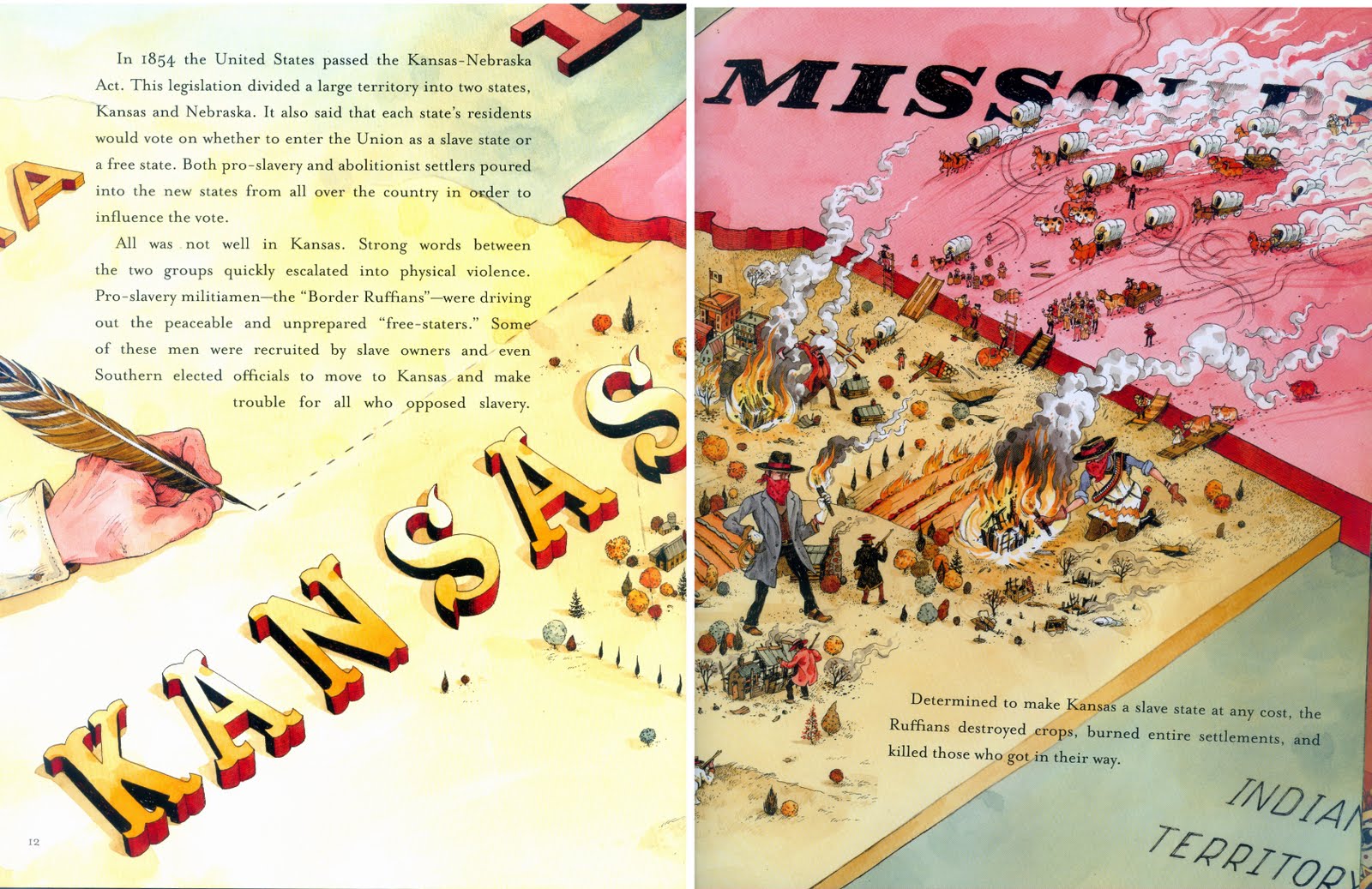 The Illustrated Book Image Collective: john brown-his fight for freedom ...