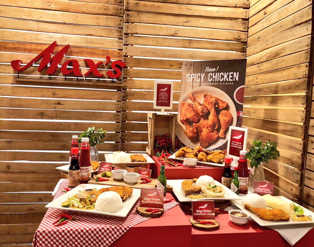 For Those Who Like It Hot: The New MAX’s SPICY CHICKEN - Benteuno ...