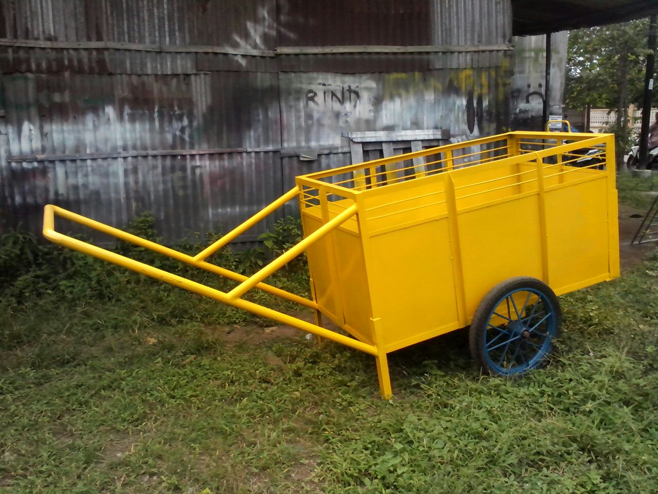 Gerobak Sampah Dorong, Gerobak Sampah Besi, Gerobak Sampah di Malang ...