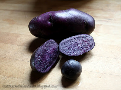 Christine Cooks: Purple Potato Salad with Kalamata Olives and Smoked ...