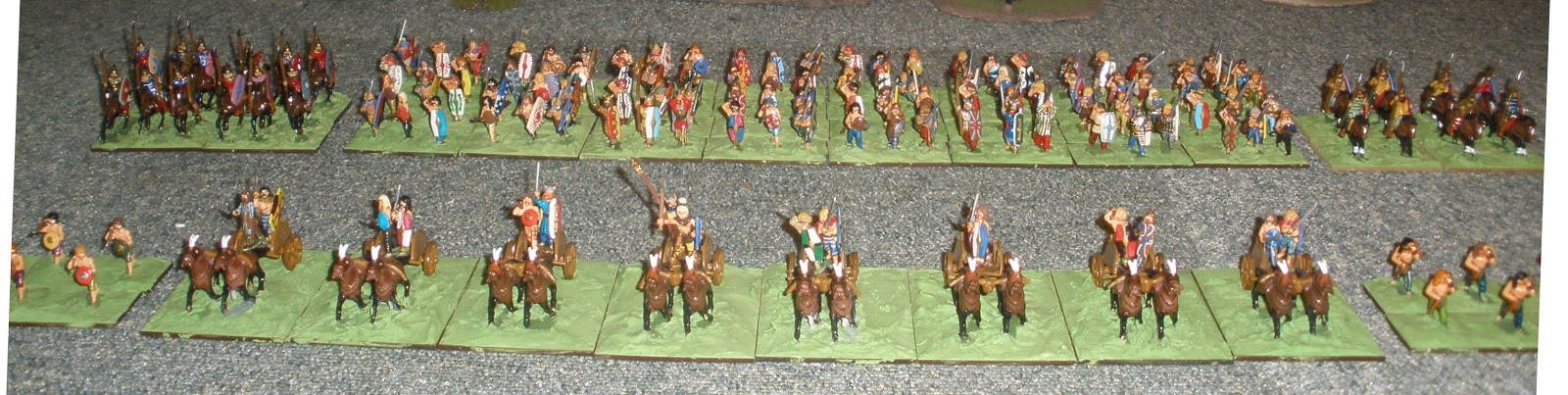 The Eastern Garrison: Minifigs Gallic Army