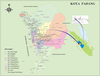 Peta Kota Padang