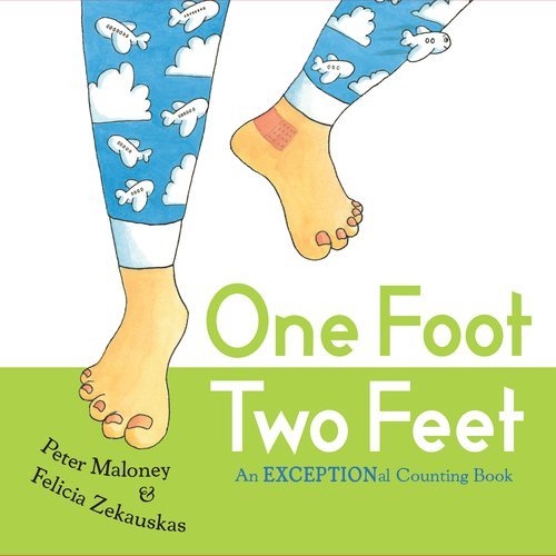 Kid's Book Blog: One Foot Two Feet By Peter Maloney
