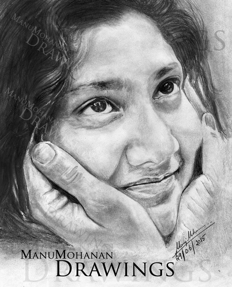 Manumohanan: Film stars Drawing....