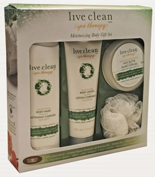 Great Gifting - Live Clean Spa Therapy Moisturizing Body Gift Set ...
