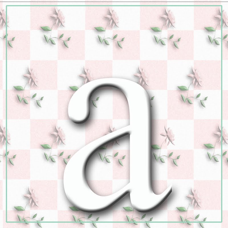 GRANNY ENCHANTED'S BLOG: "Sweet Pink" JPG Free Scrapbook Alphabet