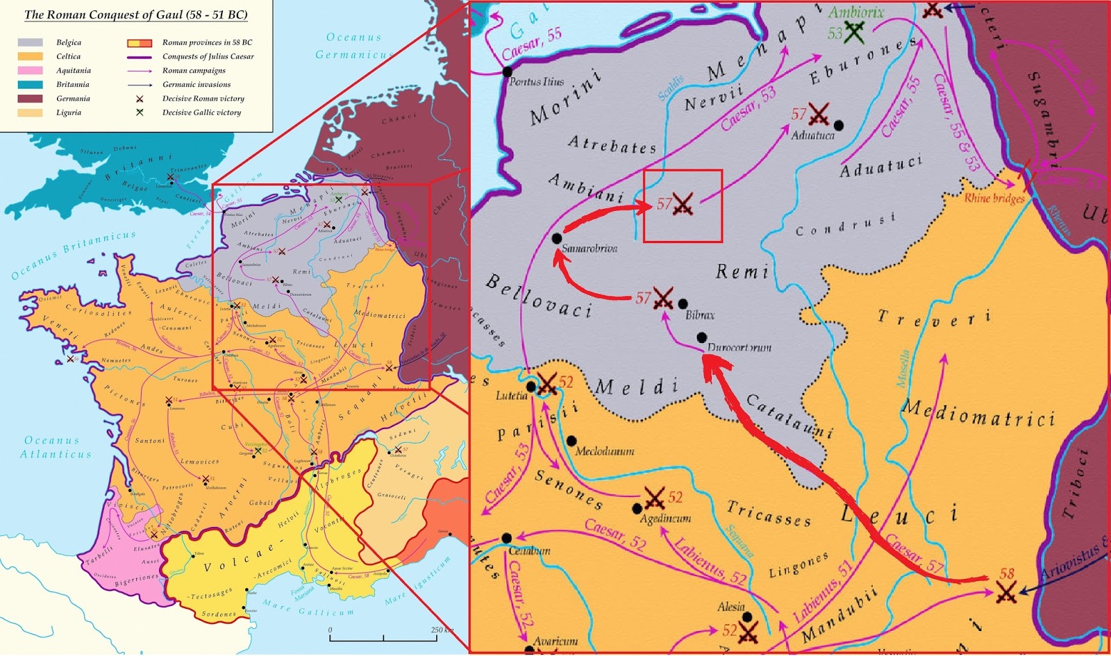 Opera Antiqua: C. IVLI CAESARIS COMMENTARII DE BELLO GALLICO LIBER ...