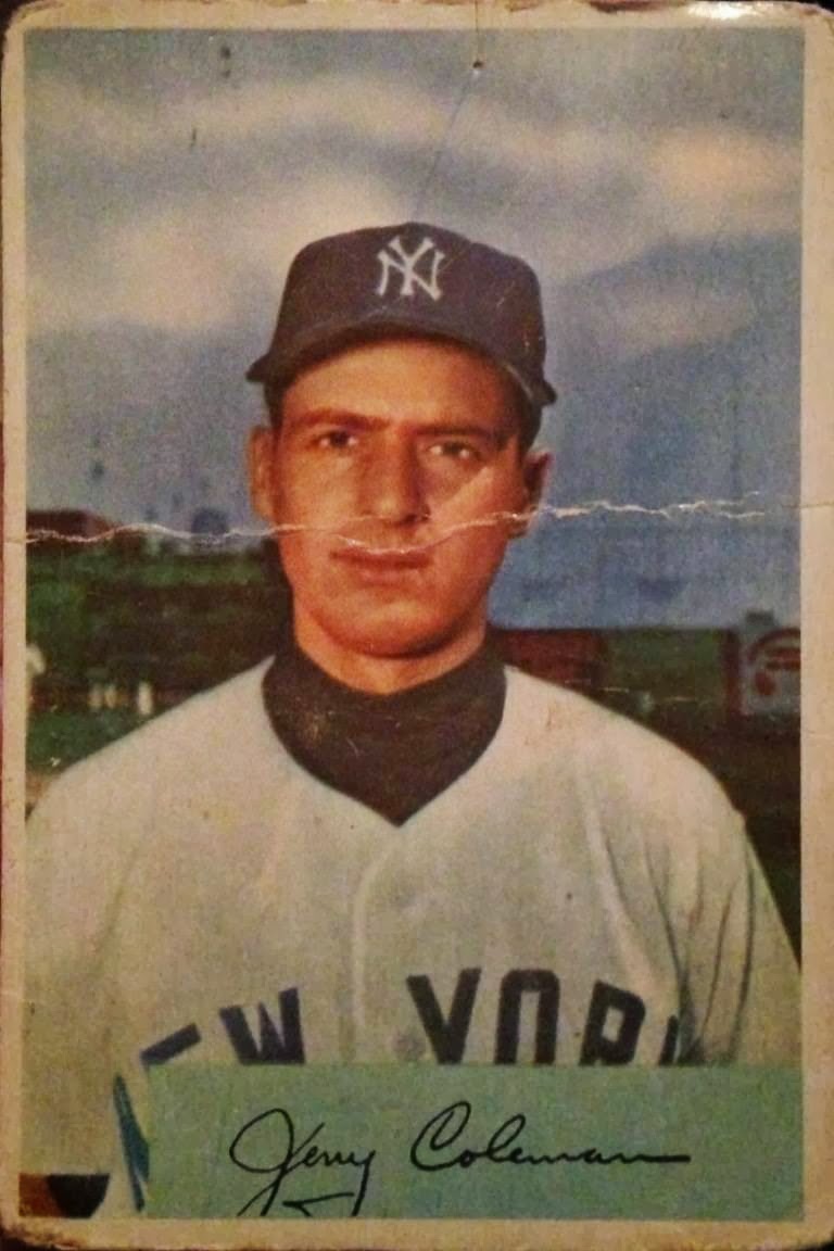 The Lost Collector: RIP to a TTM legend, Jerry Coleman