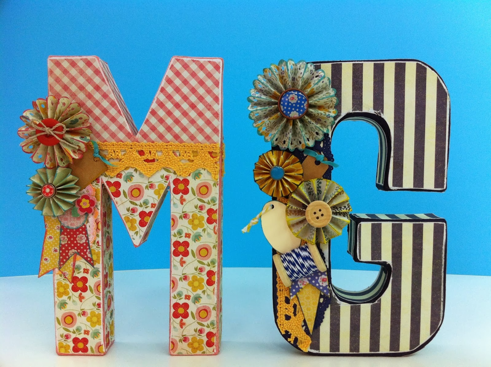 EnPapel Arte: Letras Decoradas