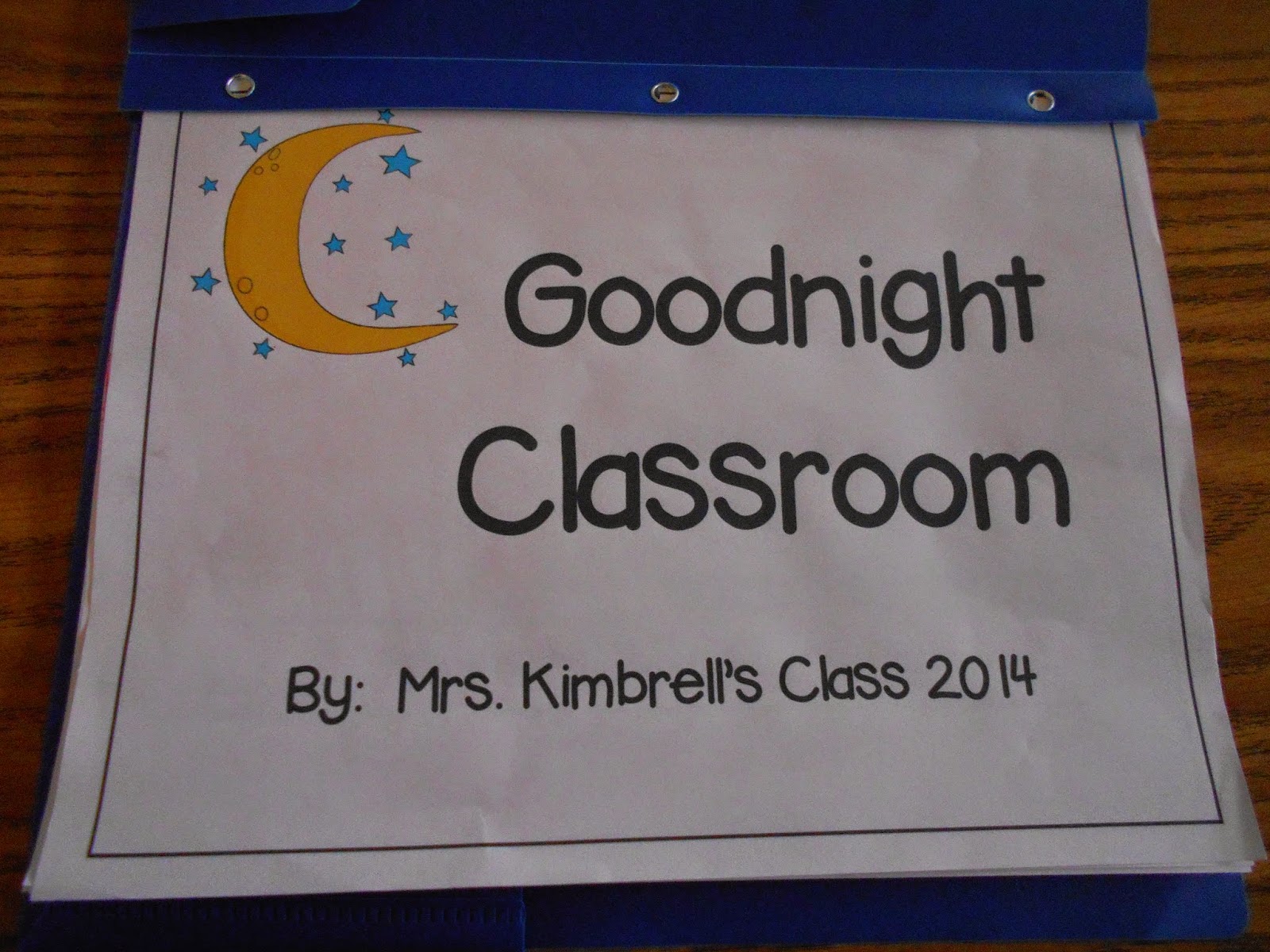 Kimbrell's Kindergarten Kids: Goodnight Classroom!