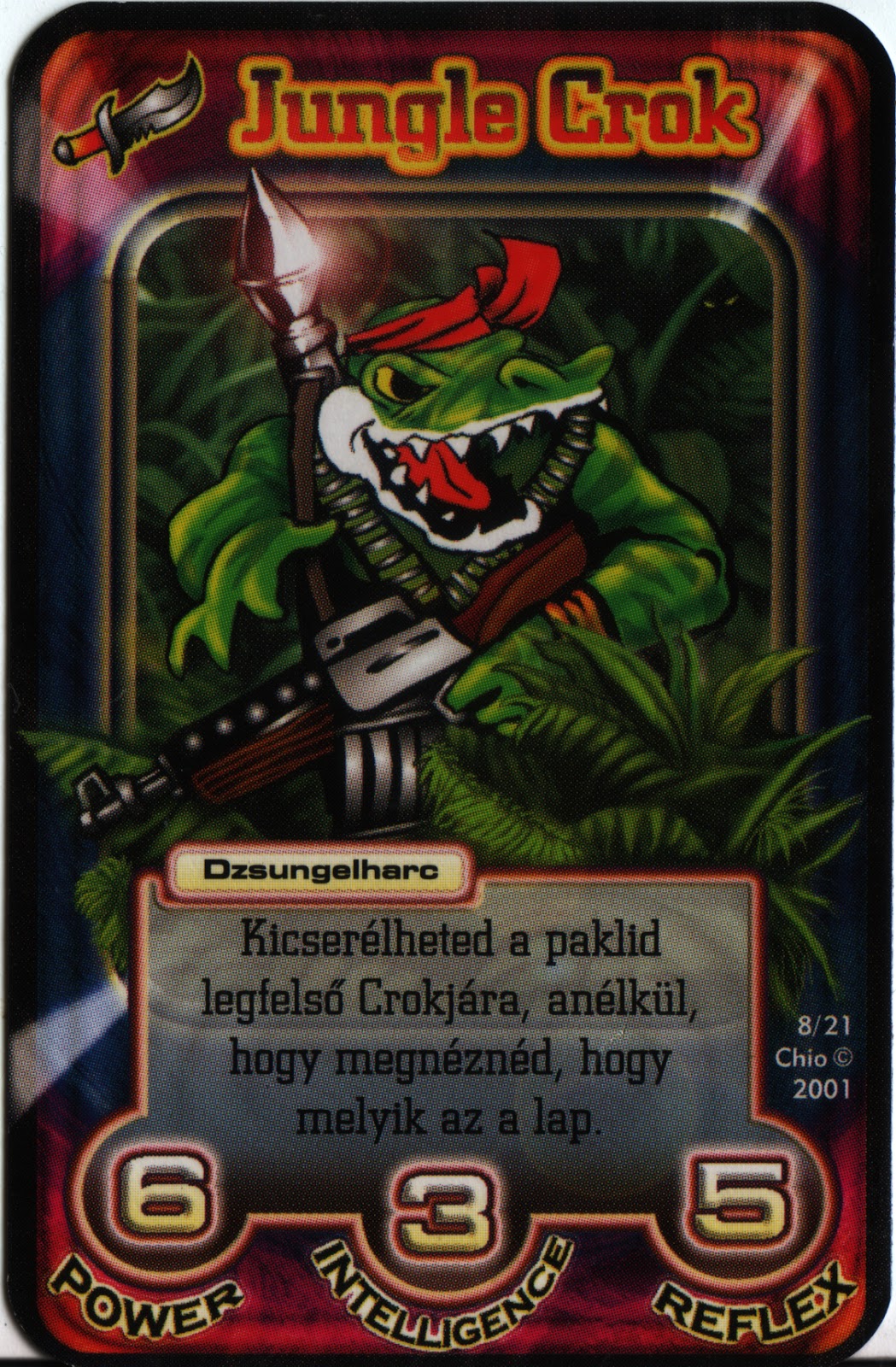 Master Crok kártyák: Master Crok #1