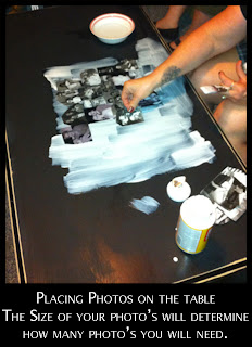 Cripple Crick Holler: Create and Heirloom Photo Table