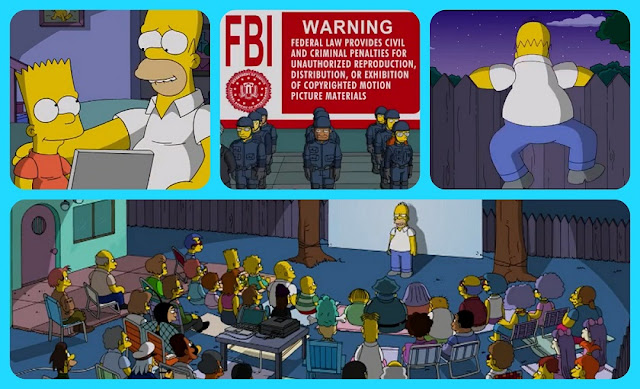 TURN ON THE TV SHOWS : Steal this episode (Los Simpsons)