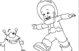 Laminas para Colorear | Coloring Pages: Pequeño Bill Little Bill para ...