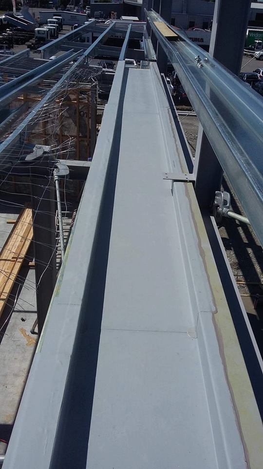 SPectraplan Adhered as Gutter walkable | SOLUSI ATAP