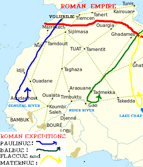 HISTORIA Y ROMA ANTIGUA: EXPEDICIONES ROMANAS AL CORAZÓN DE ÁFRICA.