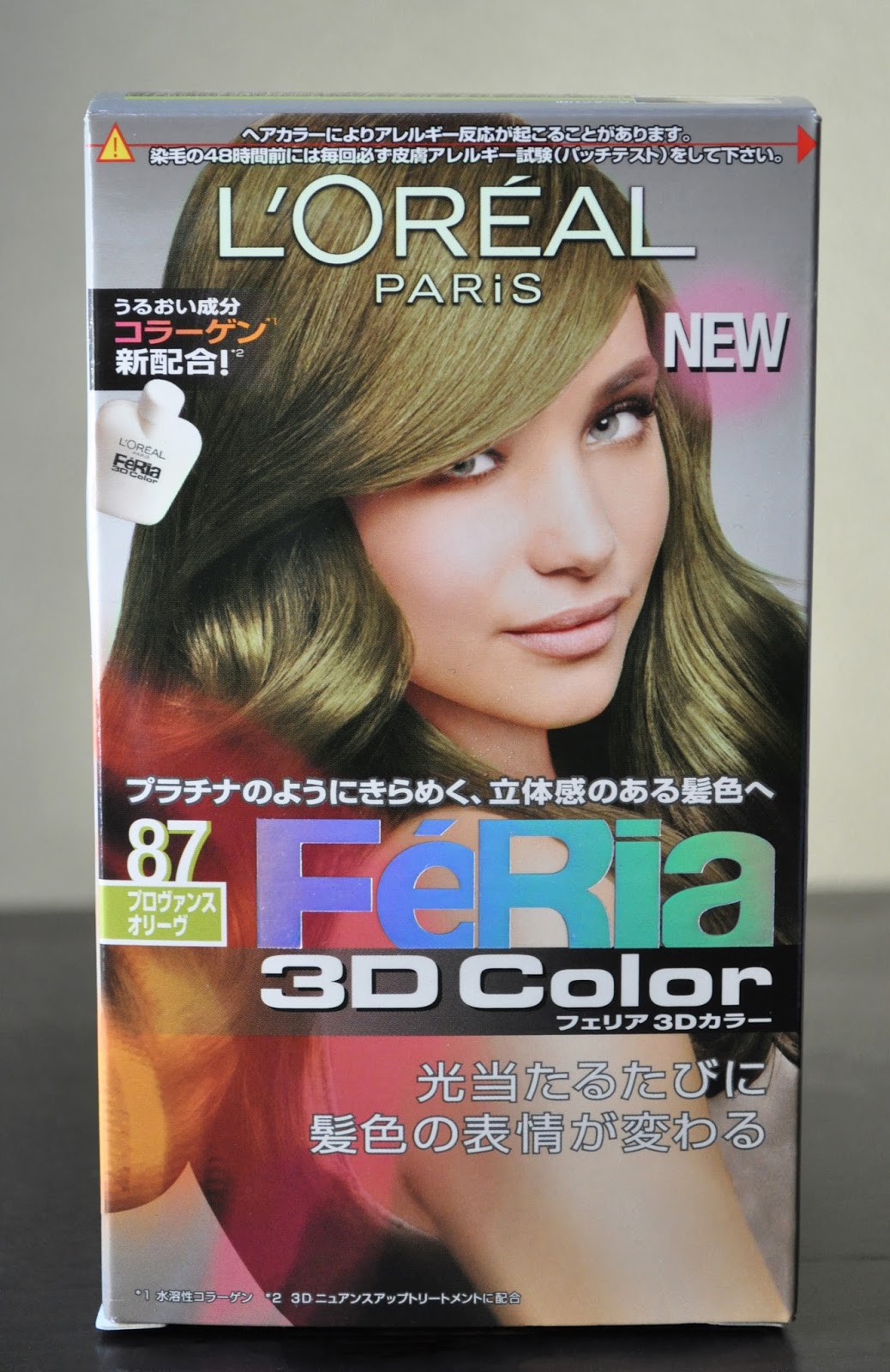 Olive it! L'Oreal Paris Feria 3D Color 87 Provence Olive [ So Lonely in ...