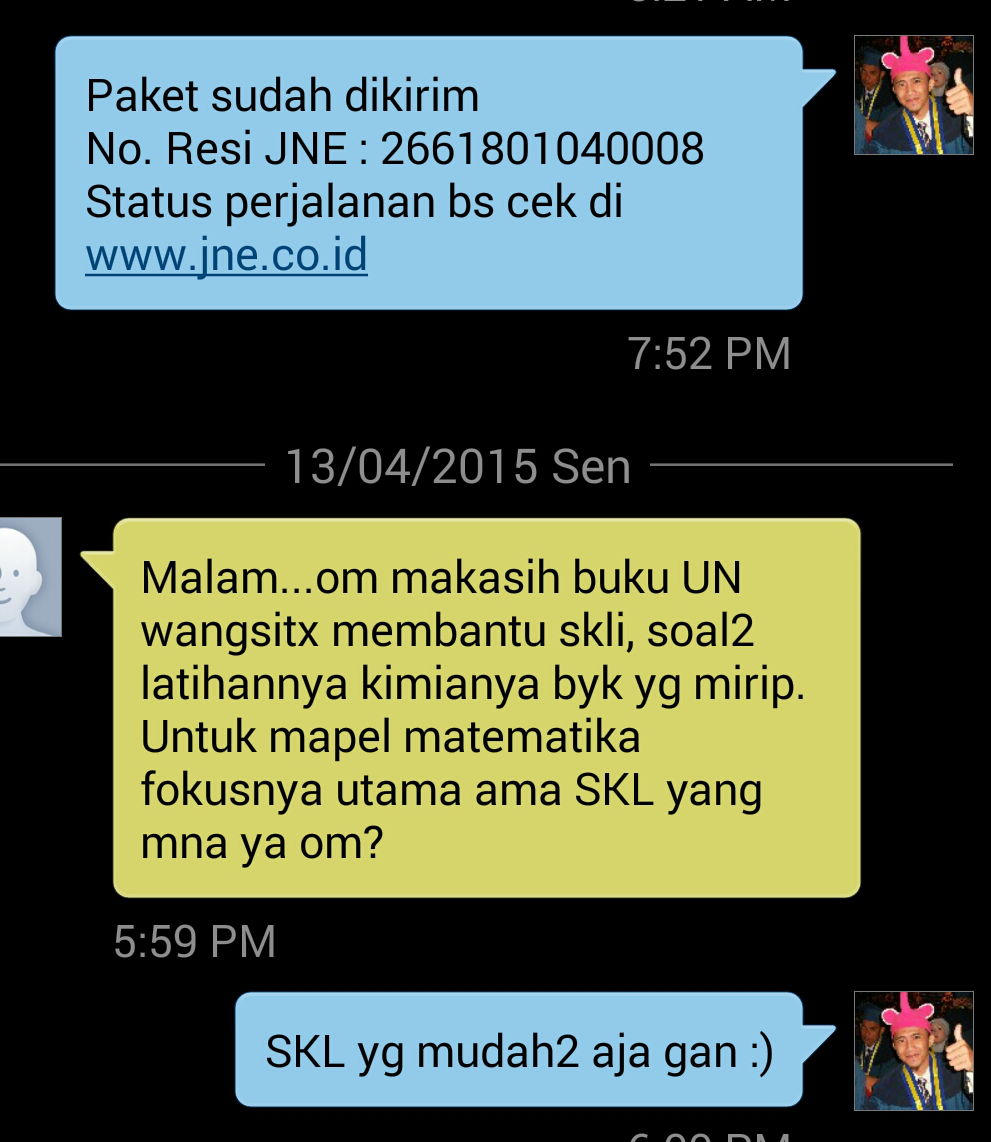 Buku Wangsit UN 2016