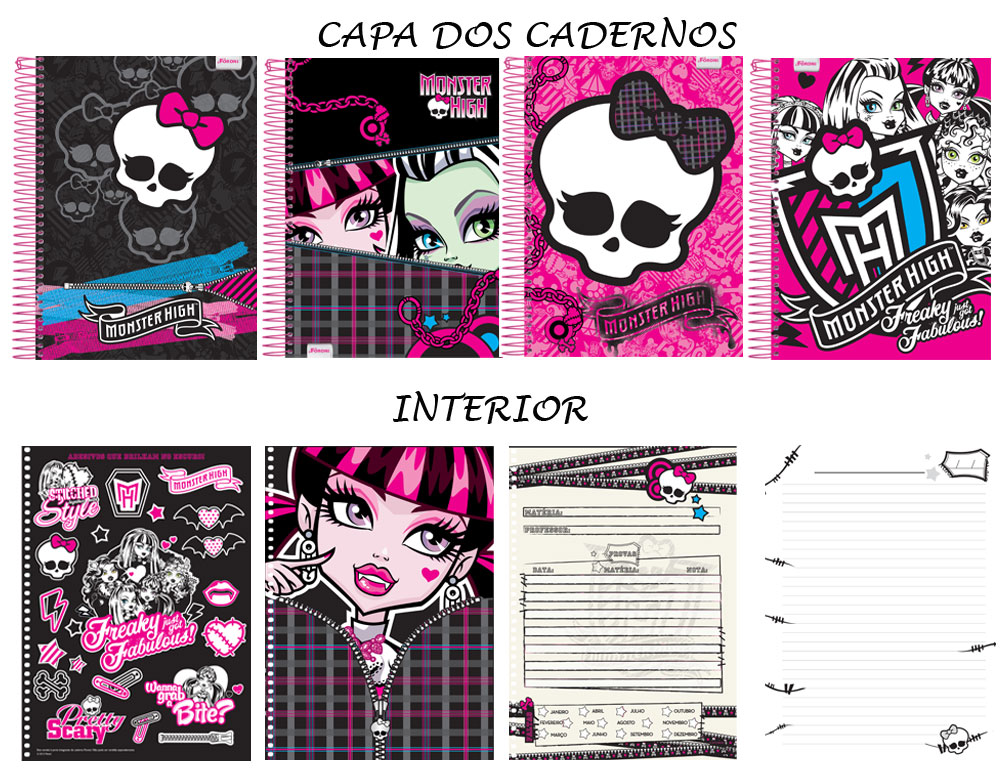 Monster High: Material escolar Monster High