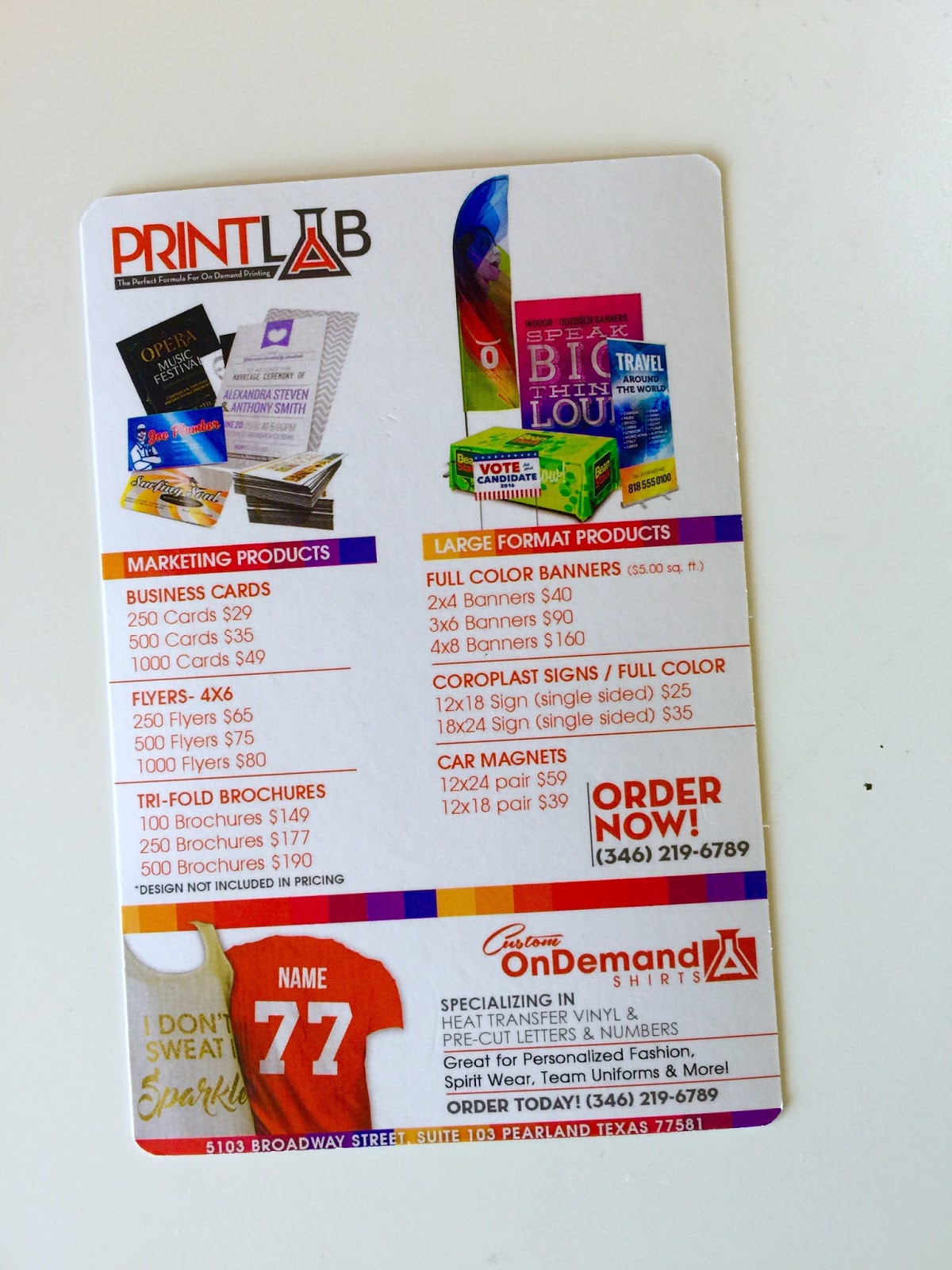 PRINT LAB STORES BLOG