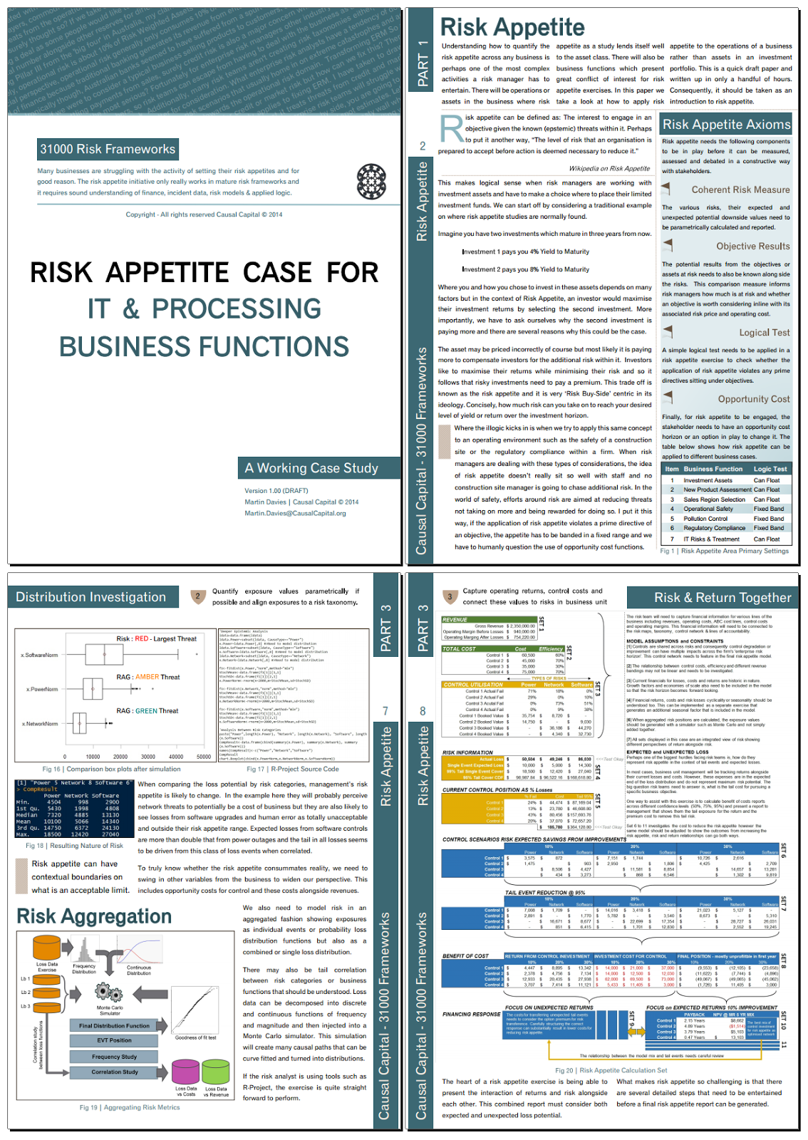Causal Capital: Risk Appetite In Operations