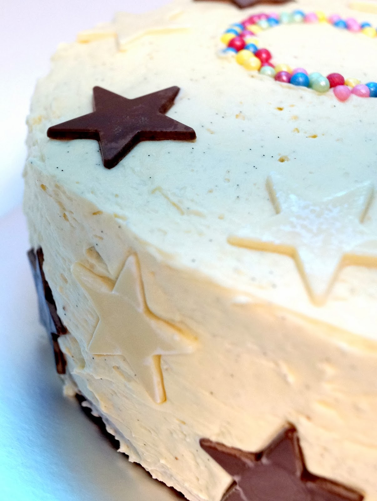 Babaduck: Alicia's Double Vanilla Superstar Cake
