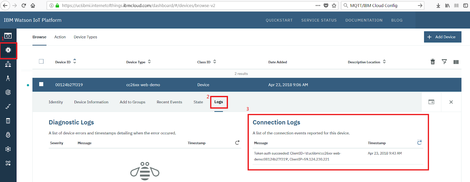 Sun May Sky: How to connect Contiki-NG cc26xx-web-demo to IBM Watson ...