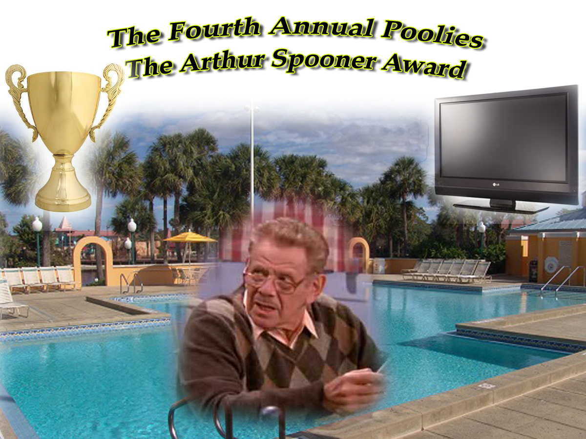 Quiet Pool Perspective: The Arthur Spooner Award- Supporting in Comedy