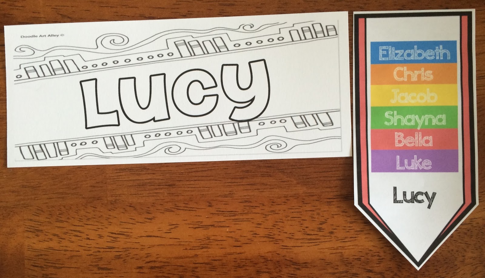 Real Teachers Learn: Student Nametags + A Super Simple Way to Pair Students