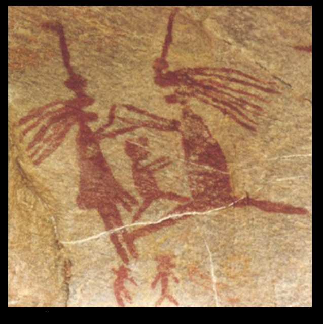 Pintura rupestre no Brasil ~ Pinturas do AUwe