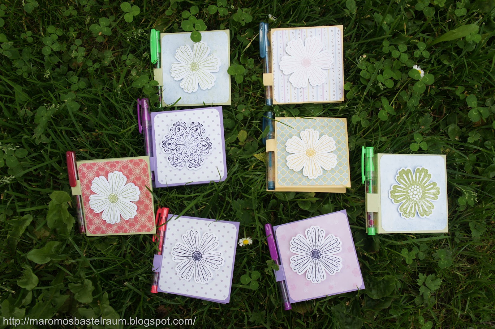 maromo's bastelraum: Post-Its mit Stift