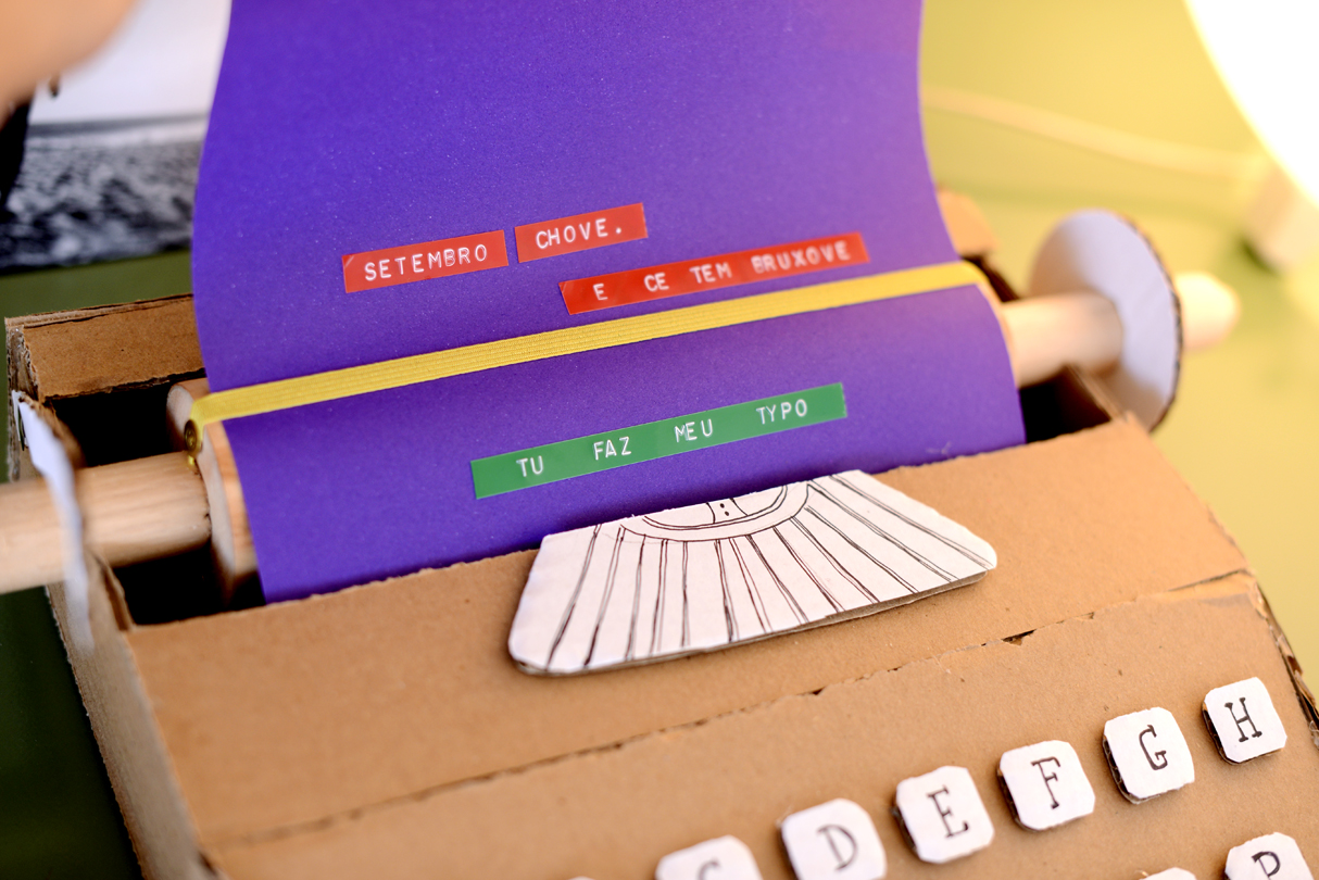 Diy Tips Cardboard Typewriter