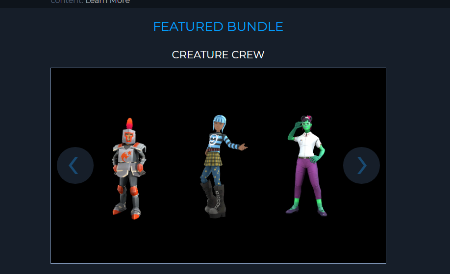 Creature Crew é a segunda categoria dos Rthros/Anthros!!! - Roblox