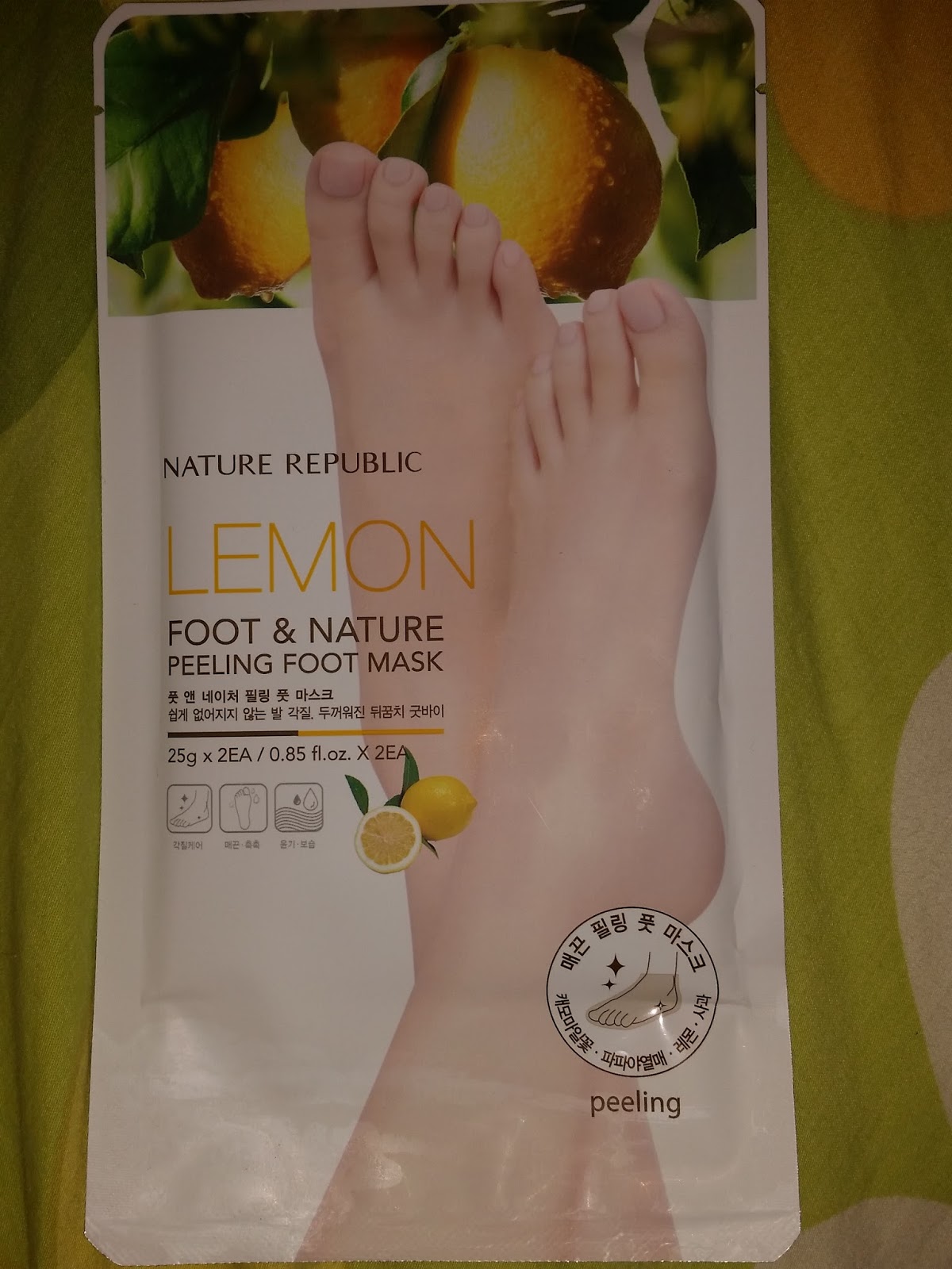 Crafting Deeds and Much Ramblings : Nature Republic Lemon Foot & Nature ...